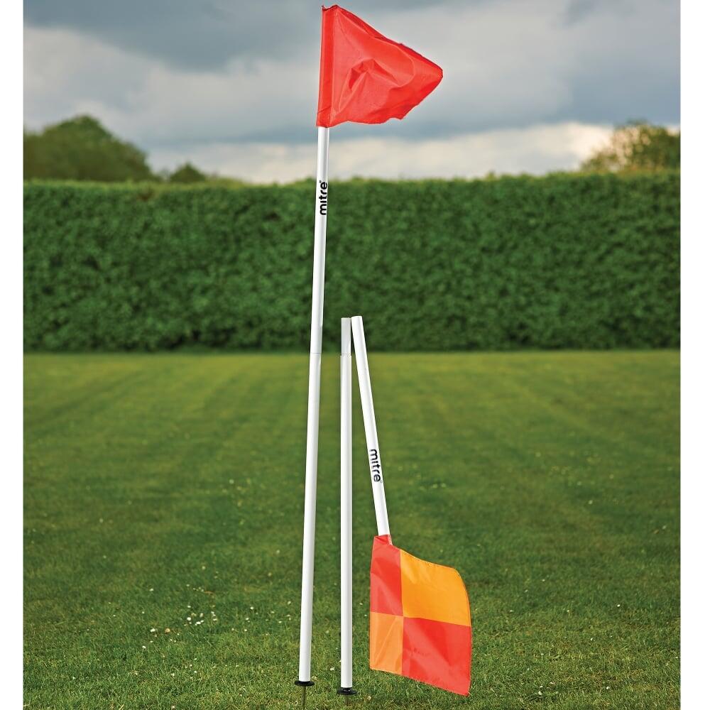 Mitre Foldable Corner Flag Set - Total Sports Direct