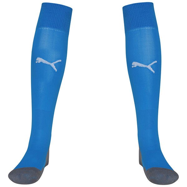 Puma Liga Core Sock - Electric Blue / White - Total Sports Direct