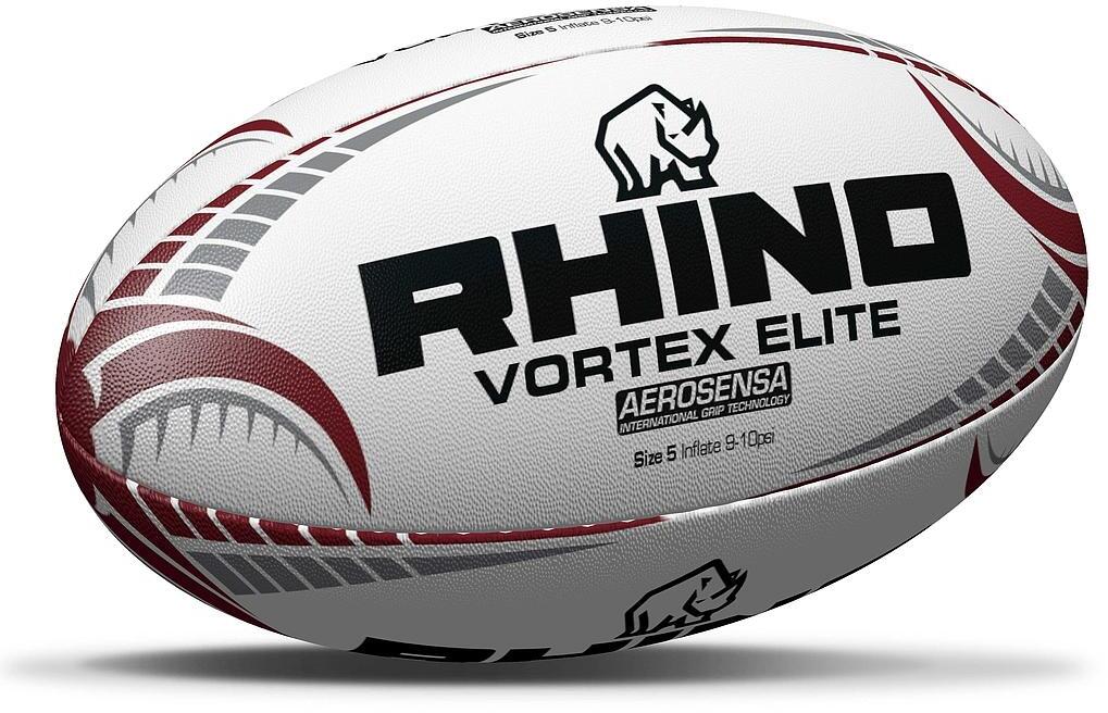 Rhino Vortex Elite Match Rugby Ball - Size 5 - Total Sports Direct